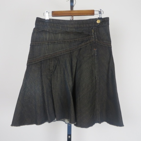 7 For All Mankind | Skirts | 7 Fam Size 28 Denim Skirt | Poshmark